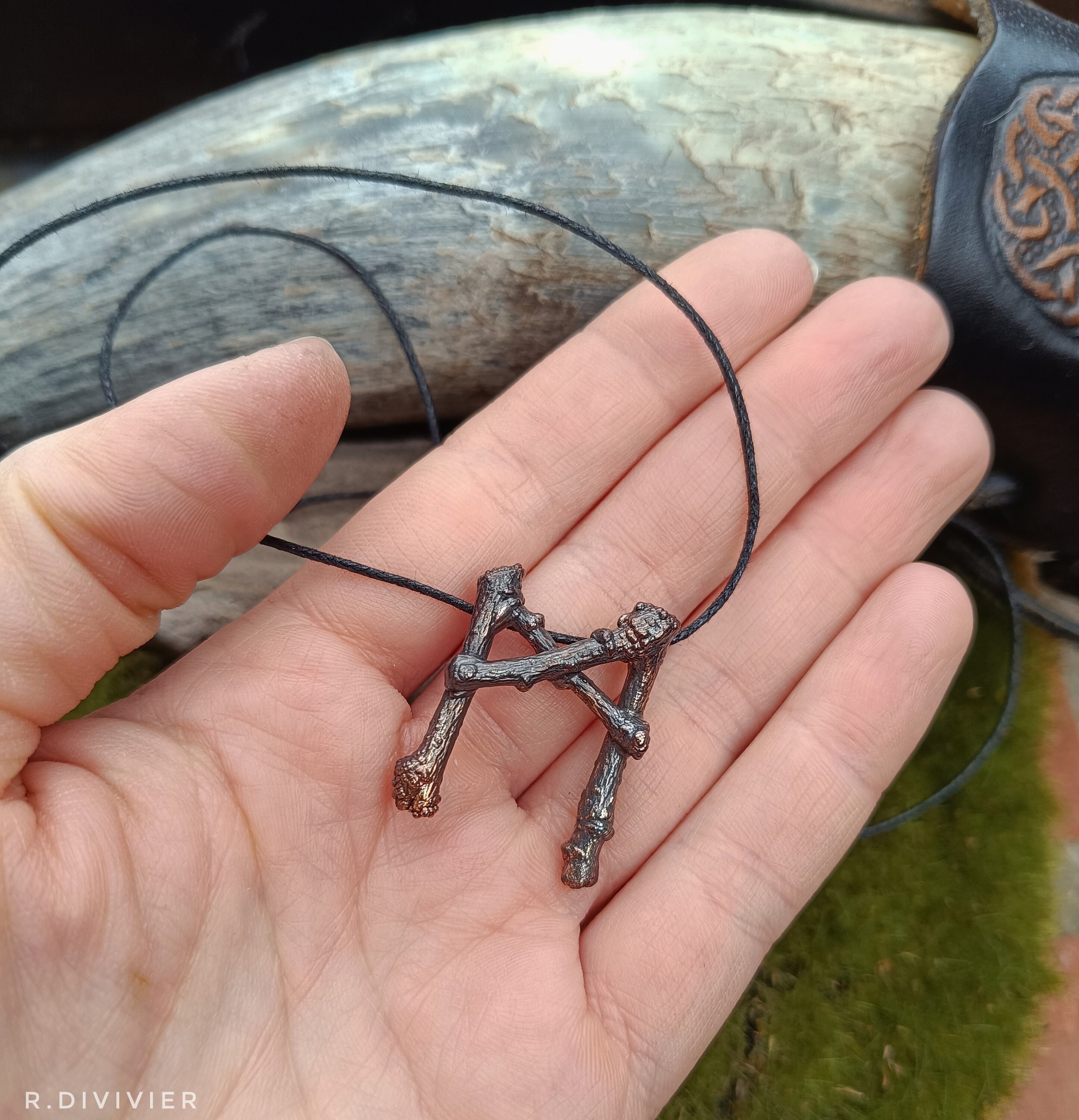 Copper Plated Runes/galvanize/norse Jewelry/chain - Etsy UK