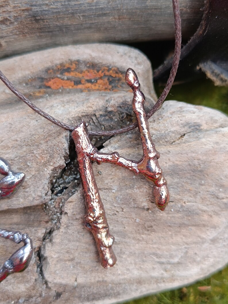 Copper Plated Runes/galvanize/norse Jewelry/chain - Etsy UK