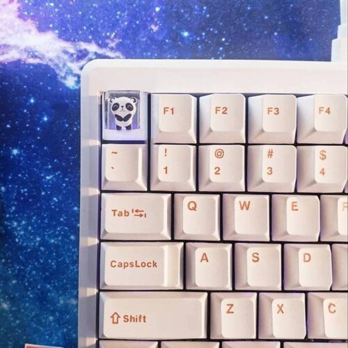 Panda Artisan Keycap - Etsy