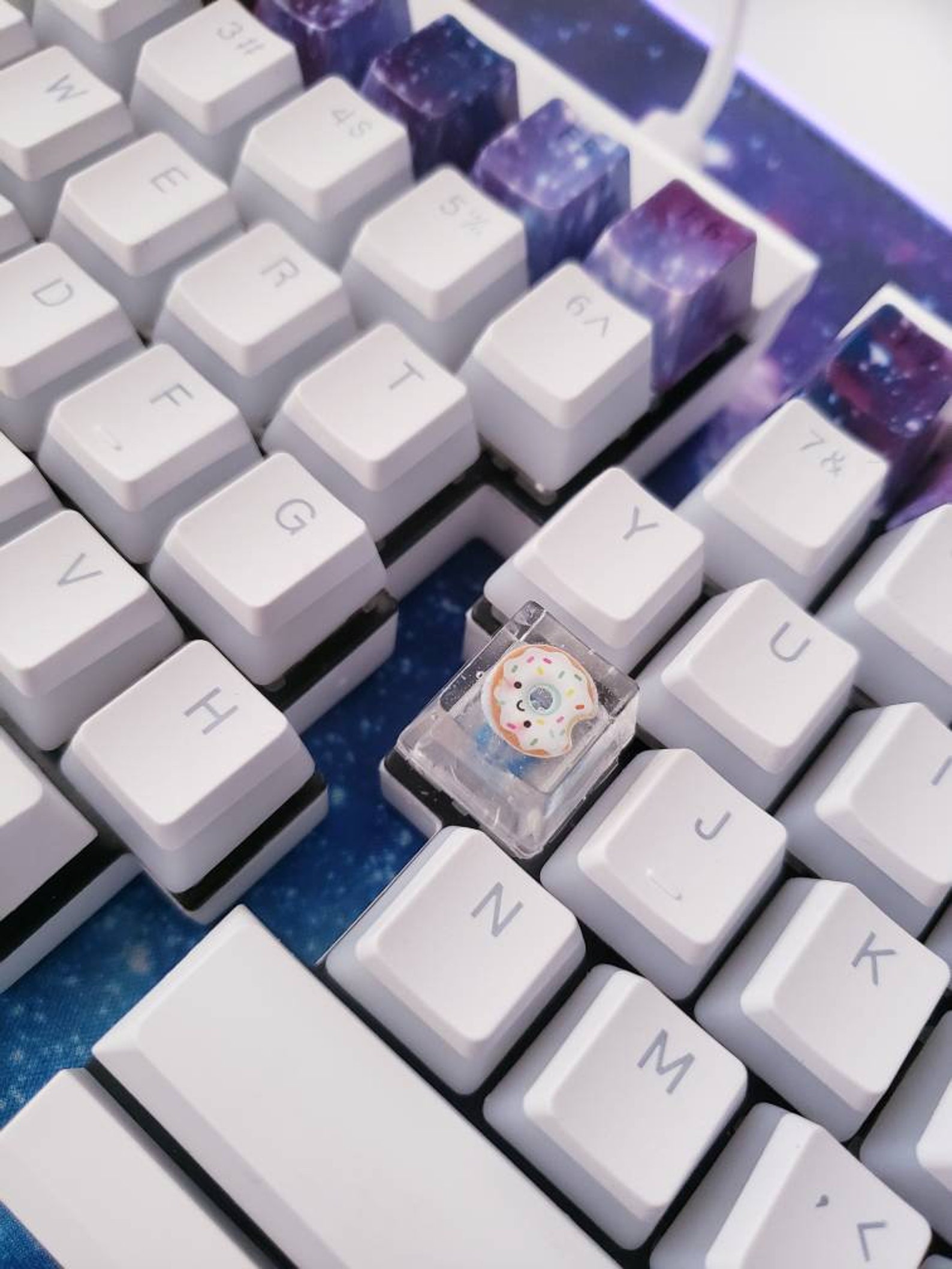 Donut Artisan Keycap | Etsy