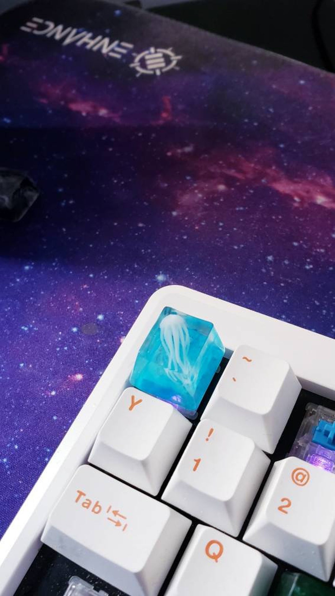 Jellyfish Resin Keycap - Etsy
