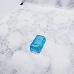 Blue Pearl Artisan Resin Keycap - Etsy