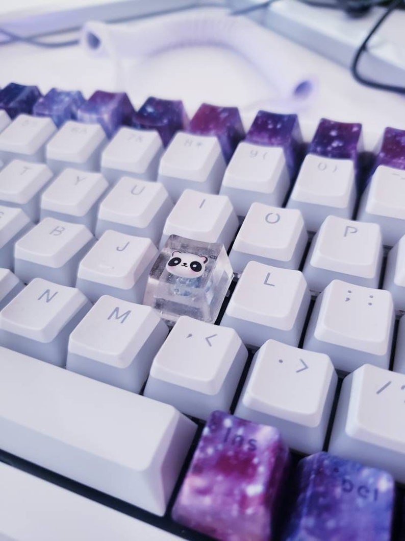 Panda Artisan Keycap - Etsy
