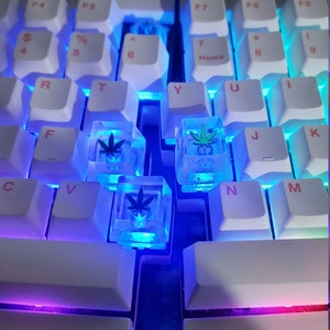 Canna Leaf Keycap - Etsy