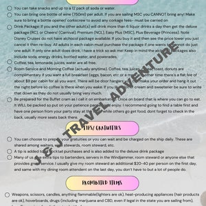 Cruise Tips and Packing List From an Experienced Cruiser and a Travel ...