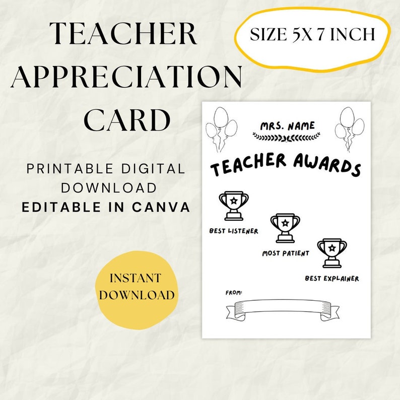Editable Teacher Appreciation Week Card Coloring Poster Teachers Staff ...
