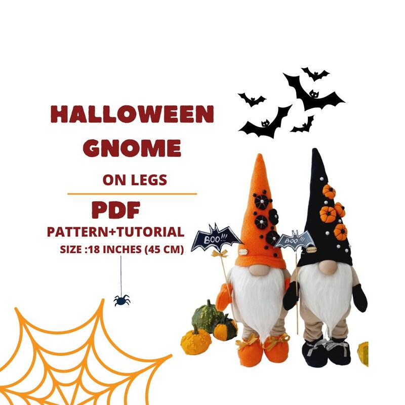 Standing Gnome Pattern - Etsy