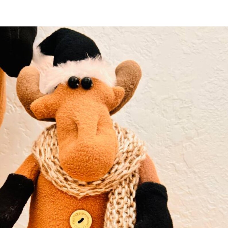 Christmas Moose Sewing Pattern, DIY Holiday Doll (PDF Pattern) - Etsy