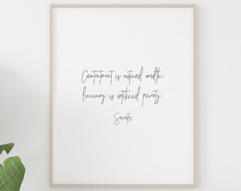 Socrates Quote Poster - Etsy