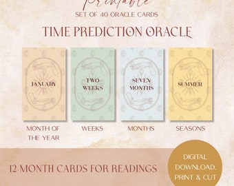 Divine Timing Cards - Etsy