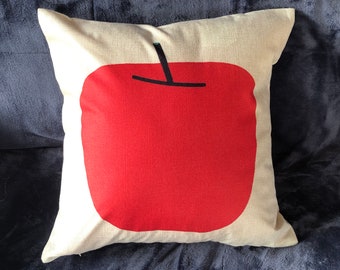 Apple Pillow - Etsy