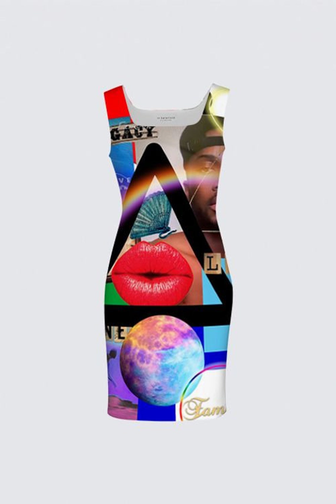 Pop Art Mini Dress - Etsy