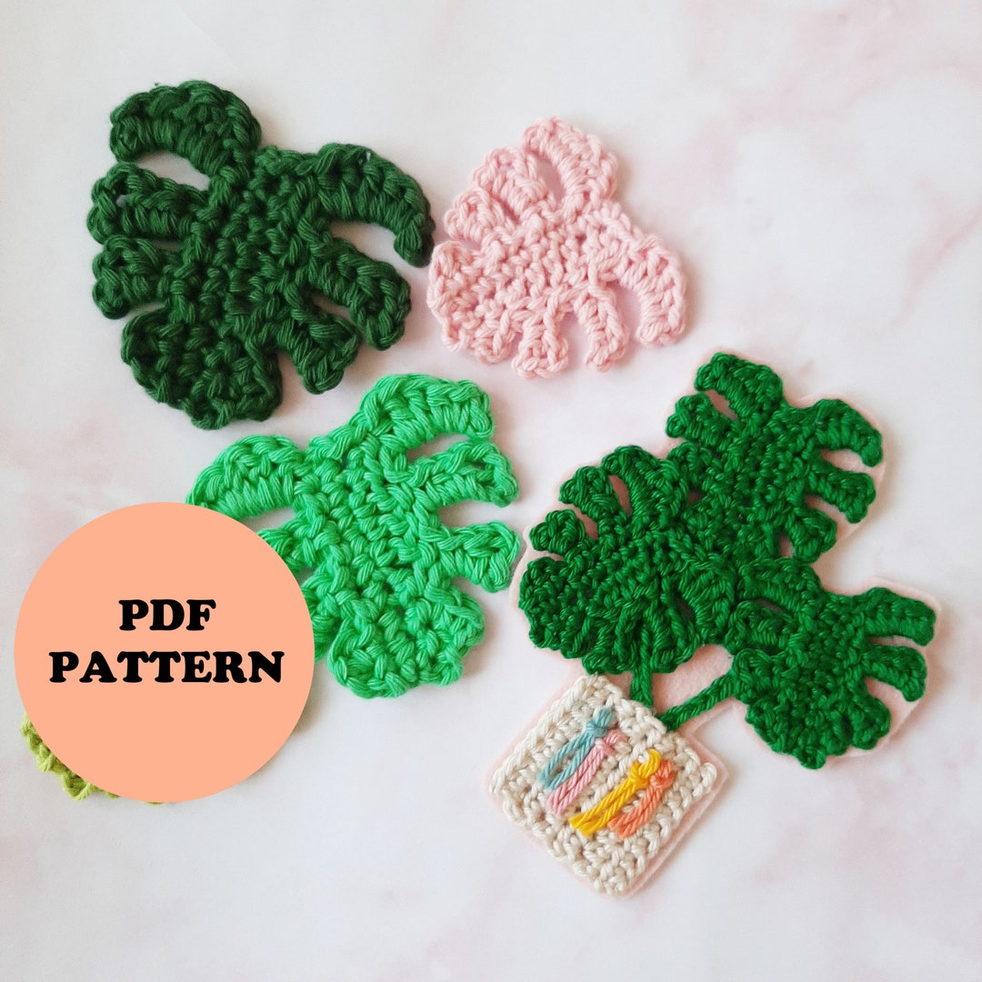 Monstera Leaf 2.0 Crochet Pattern - Etsy