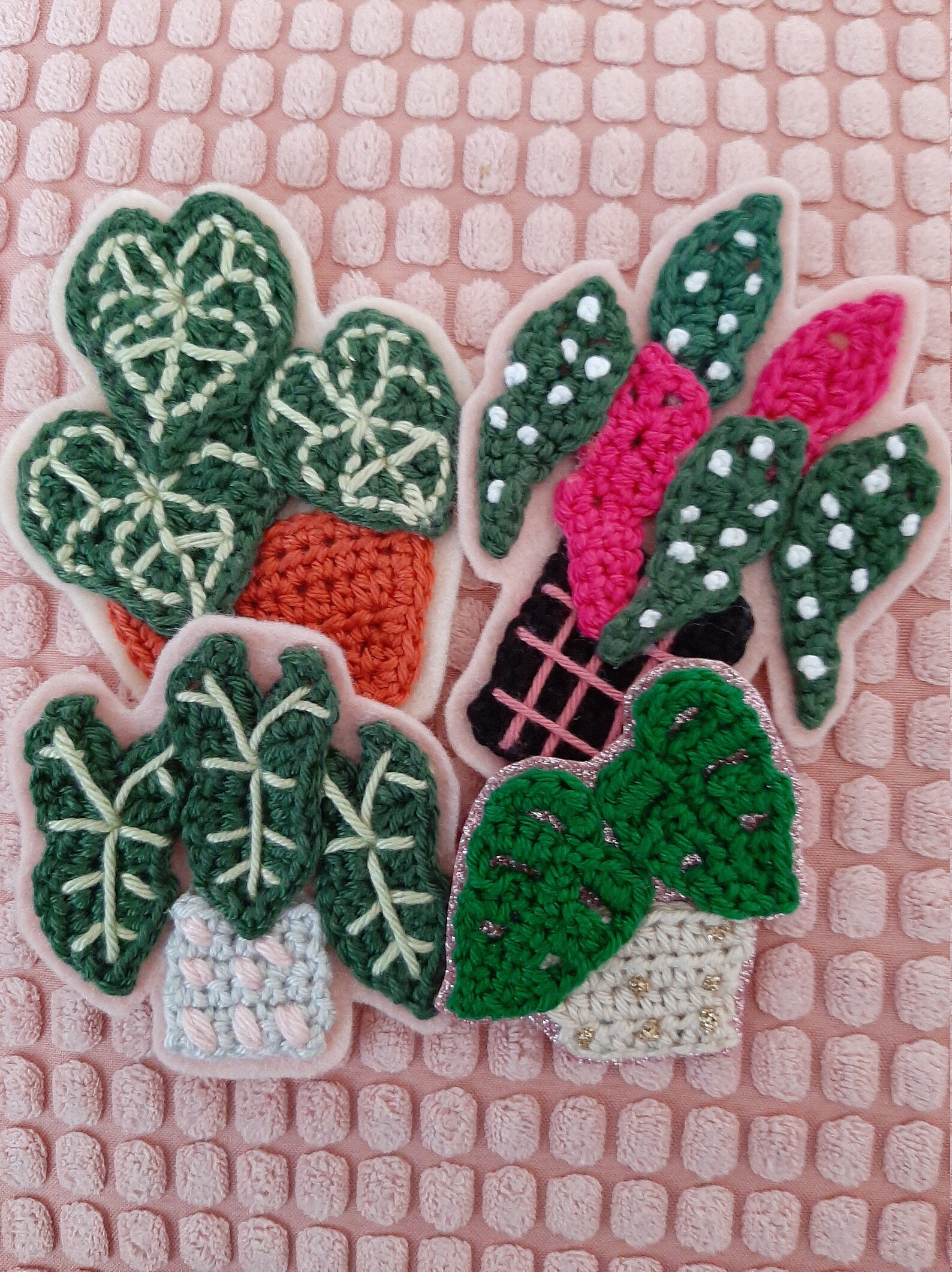 Tiny Houseplant Leaf Collection Crochet Pattern - Etsy