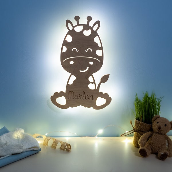 Giraffe Night Light - Etsy