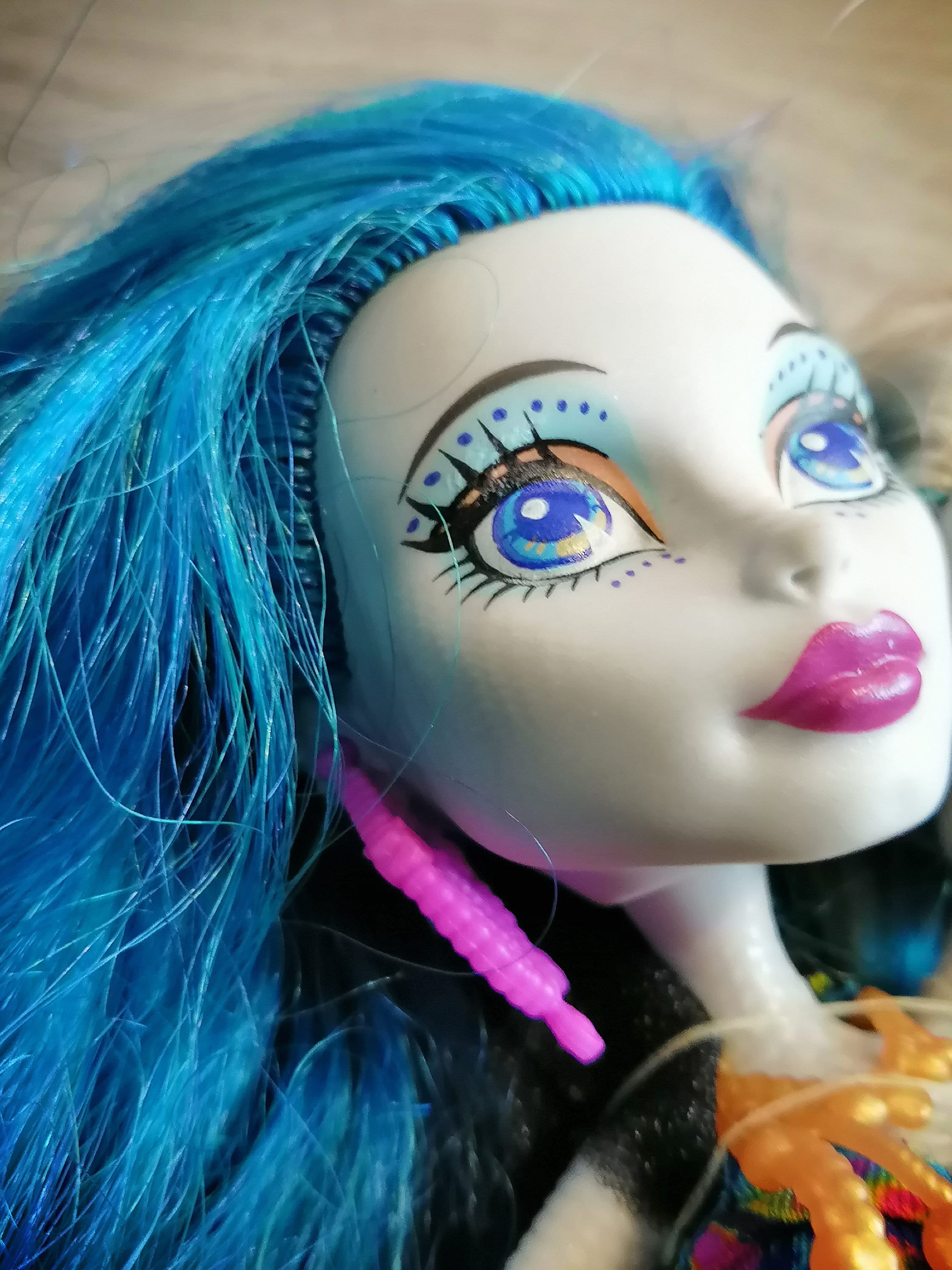 Monster High Doll PERI & PEARL Serpentine Edition "great Scarrier Reef ...