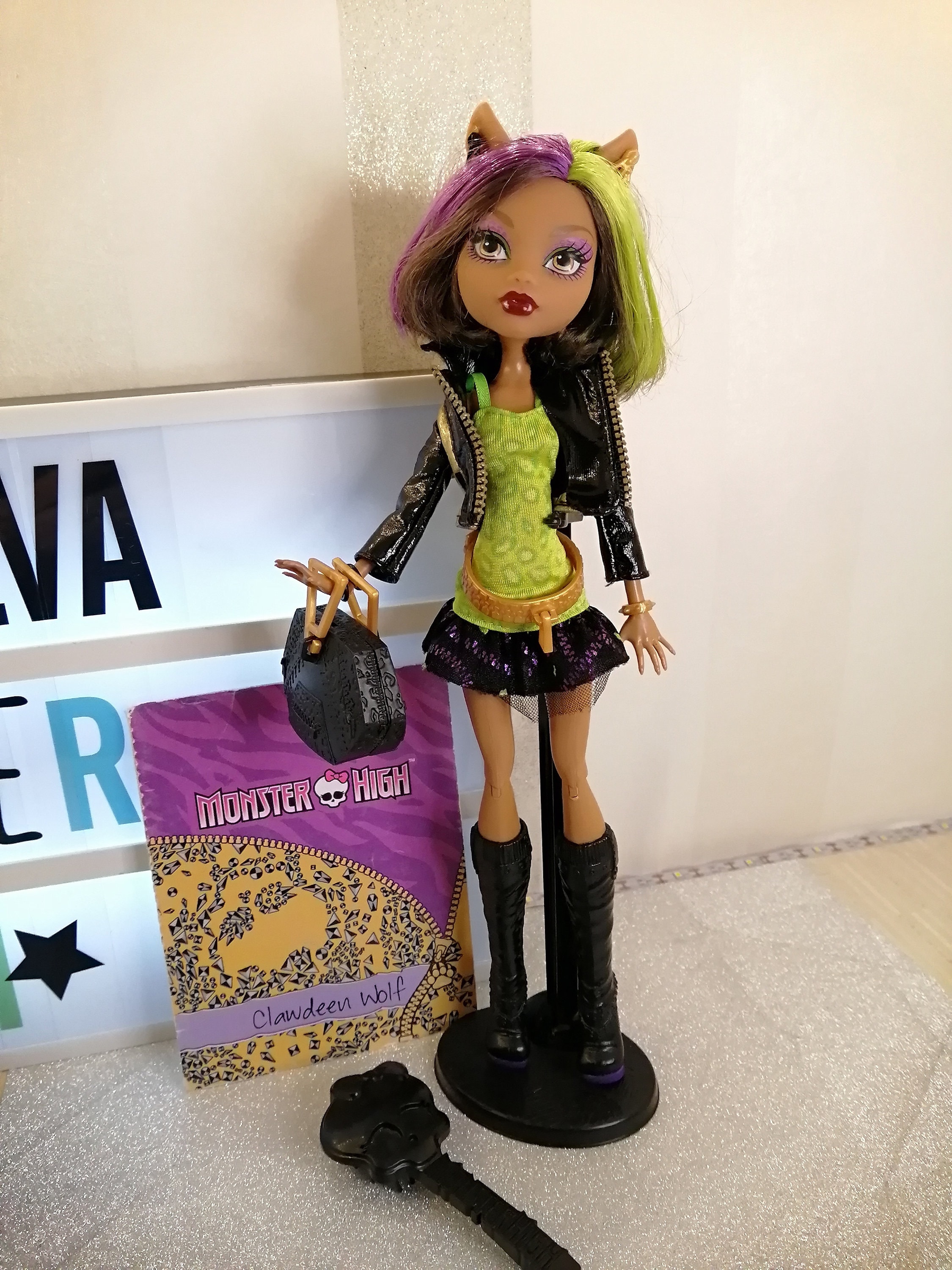 Monster High Doll CLAWDEEN WOLF New Scaremester Edition Year 2013 - Etsy
