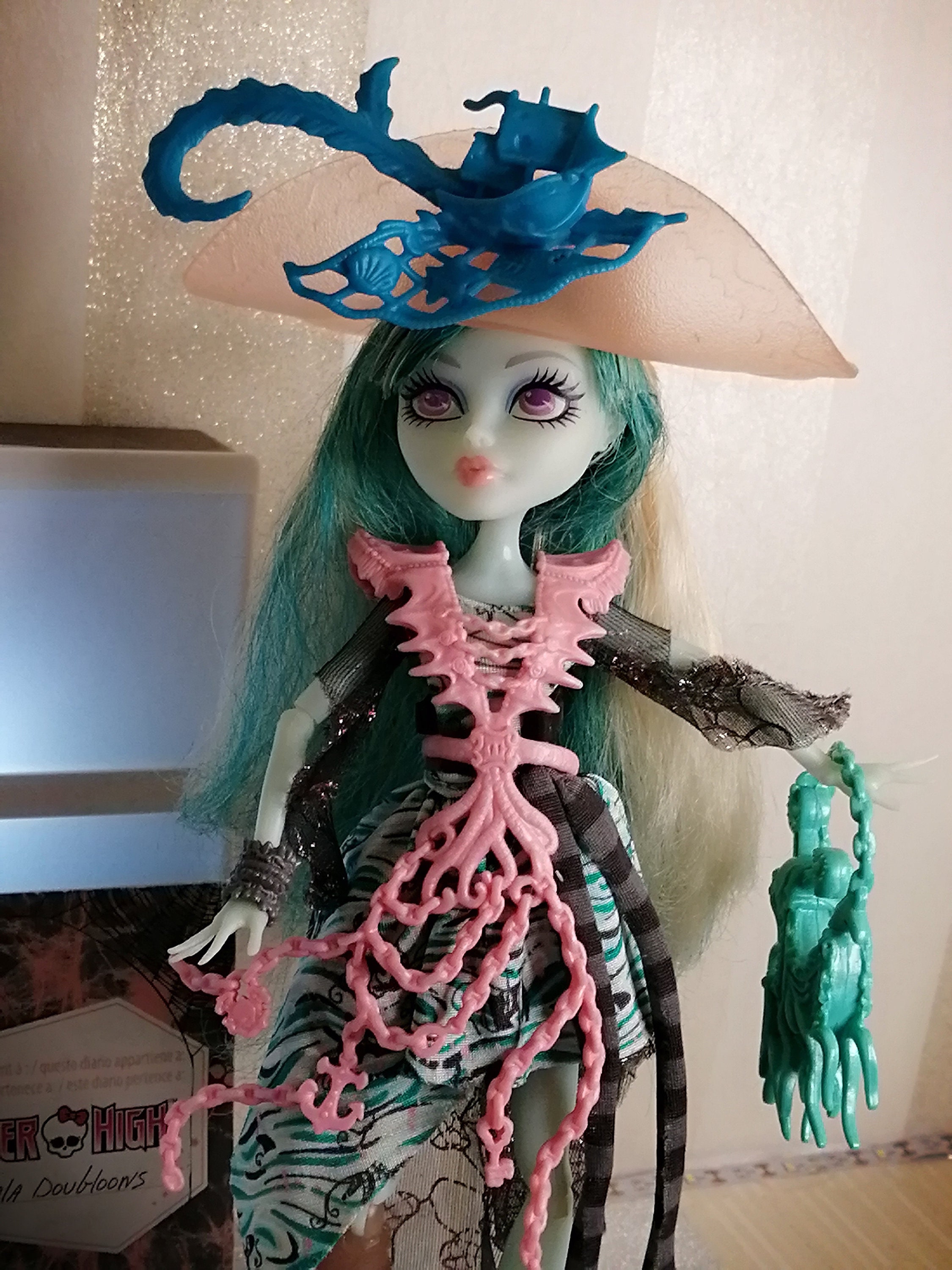 Monster High Doll VANDALA DOUBLOONS Haunted Edition Student Spirits ...