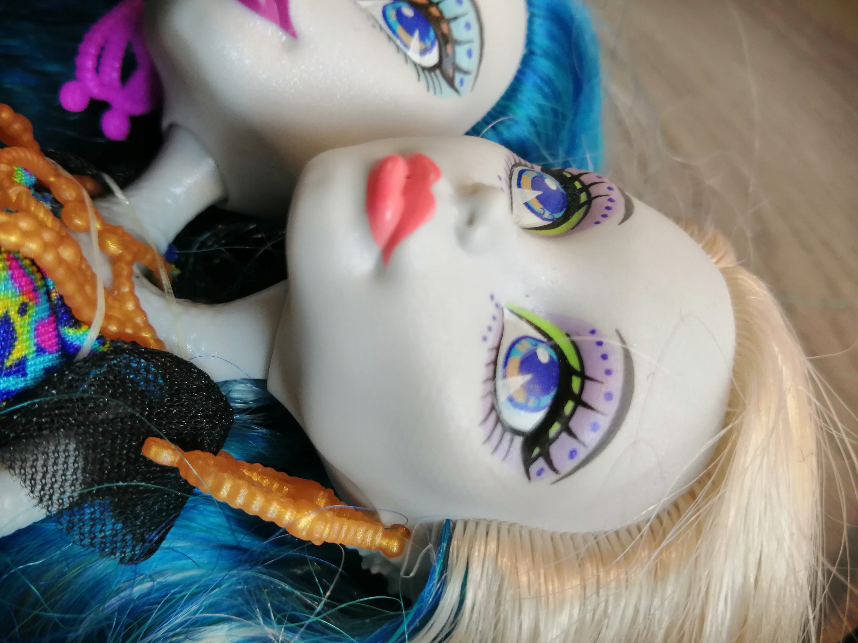 Monster High Doll PERI & PEARL Serpentine Edition "great Scarrier Reef ...