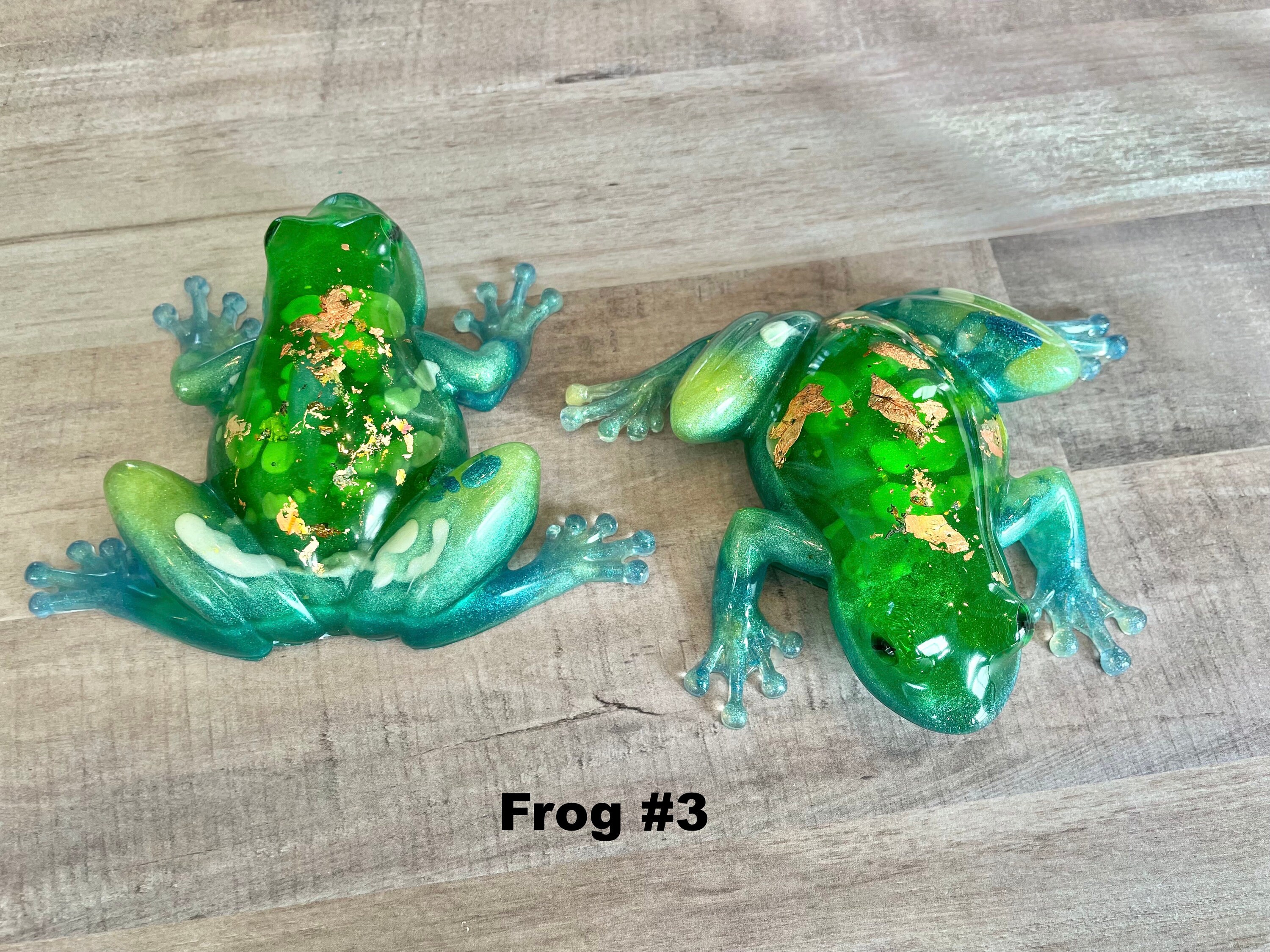 Resin Frogs - Etsy