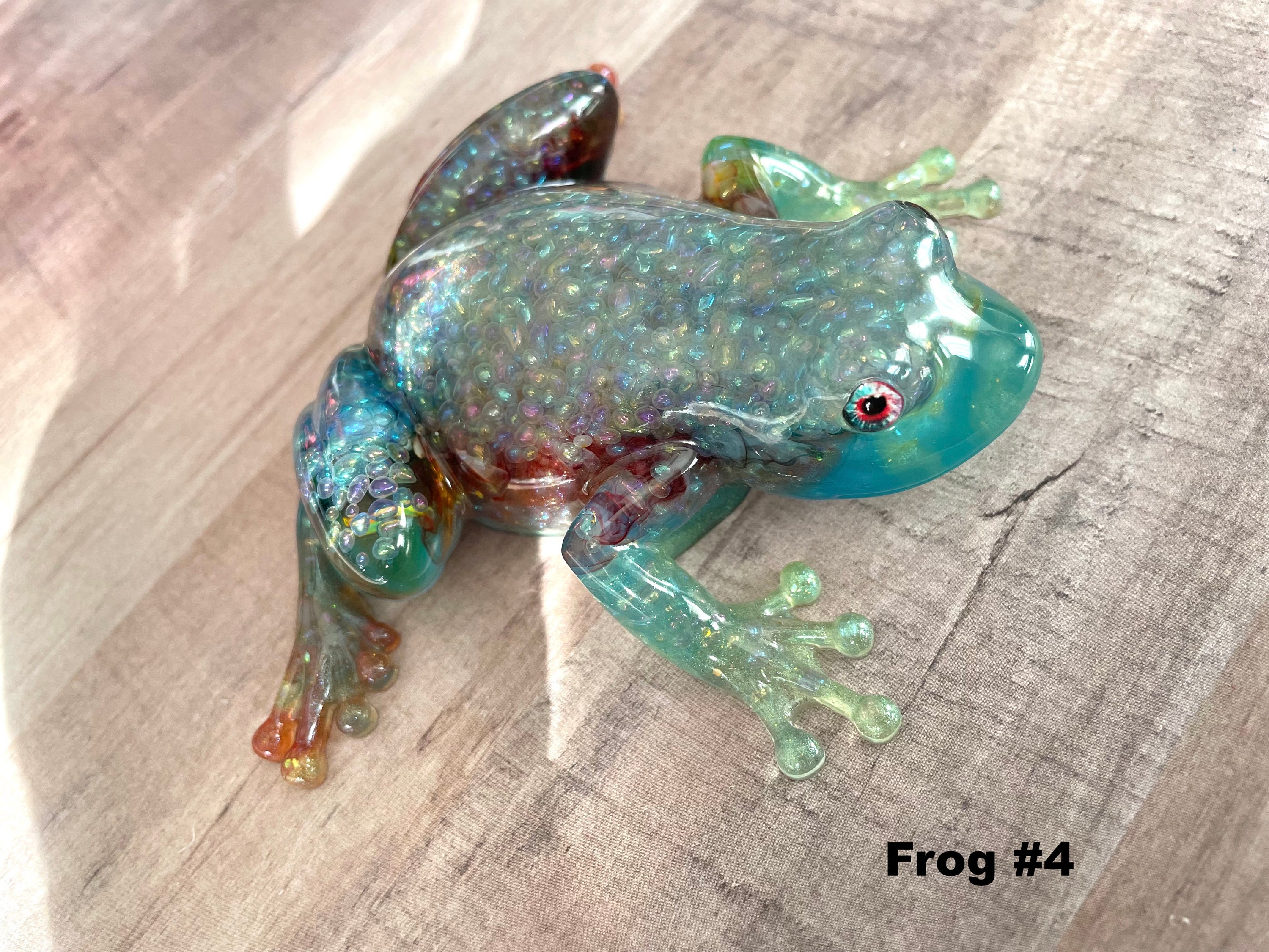Resin Frogs - Etsy