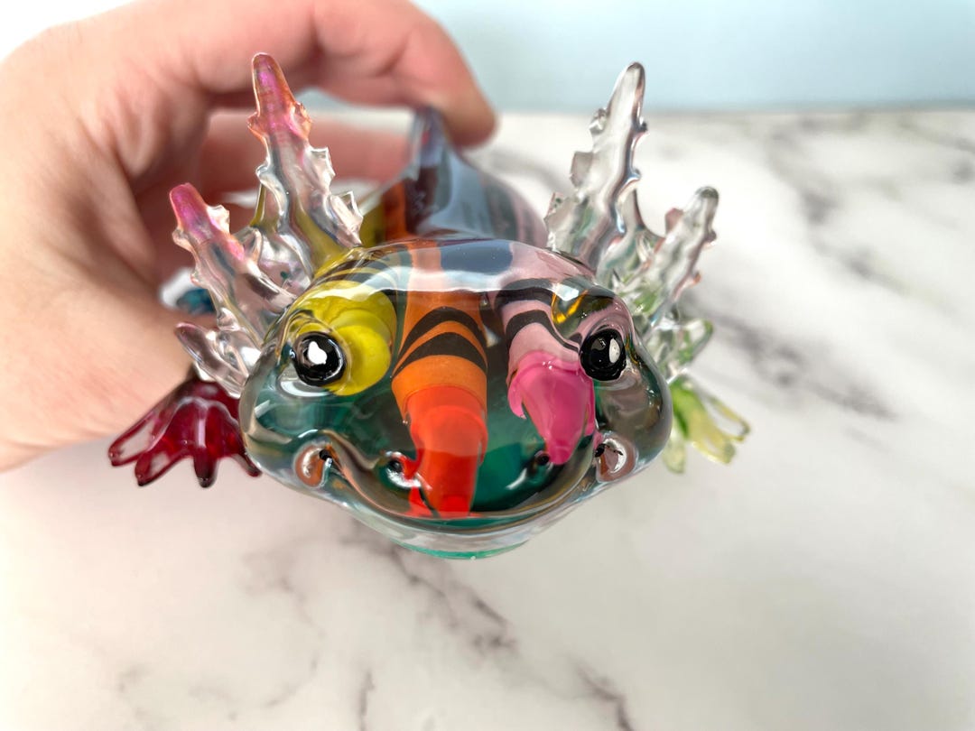 Resin Crayon Axolotl - Etsy