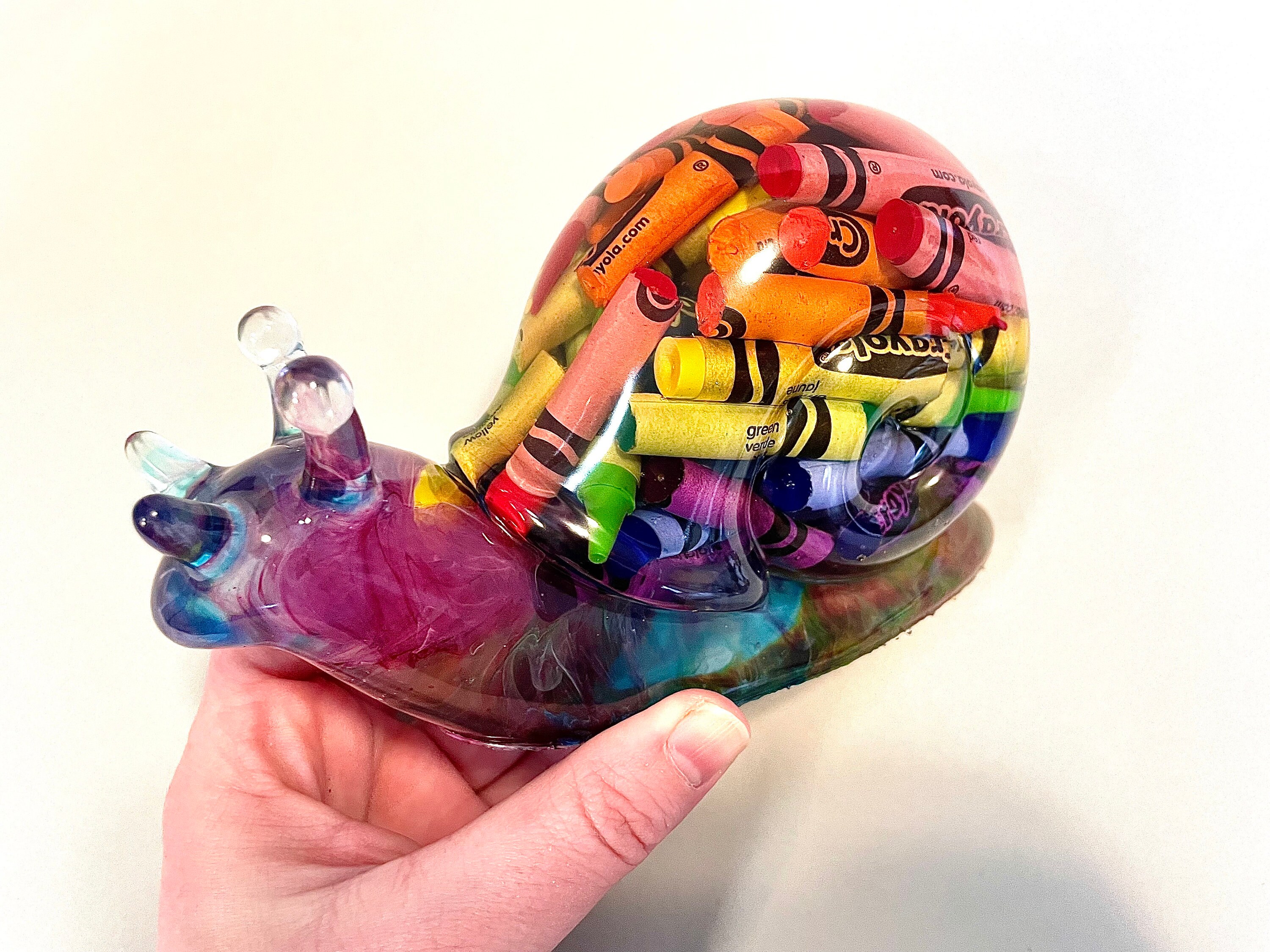 Resin Crayon Snail - Etsy