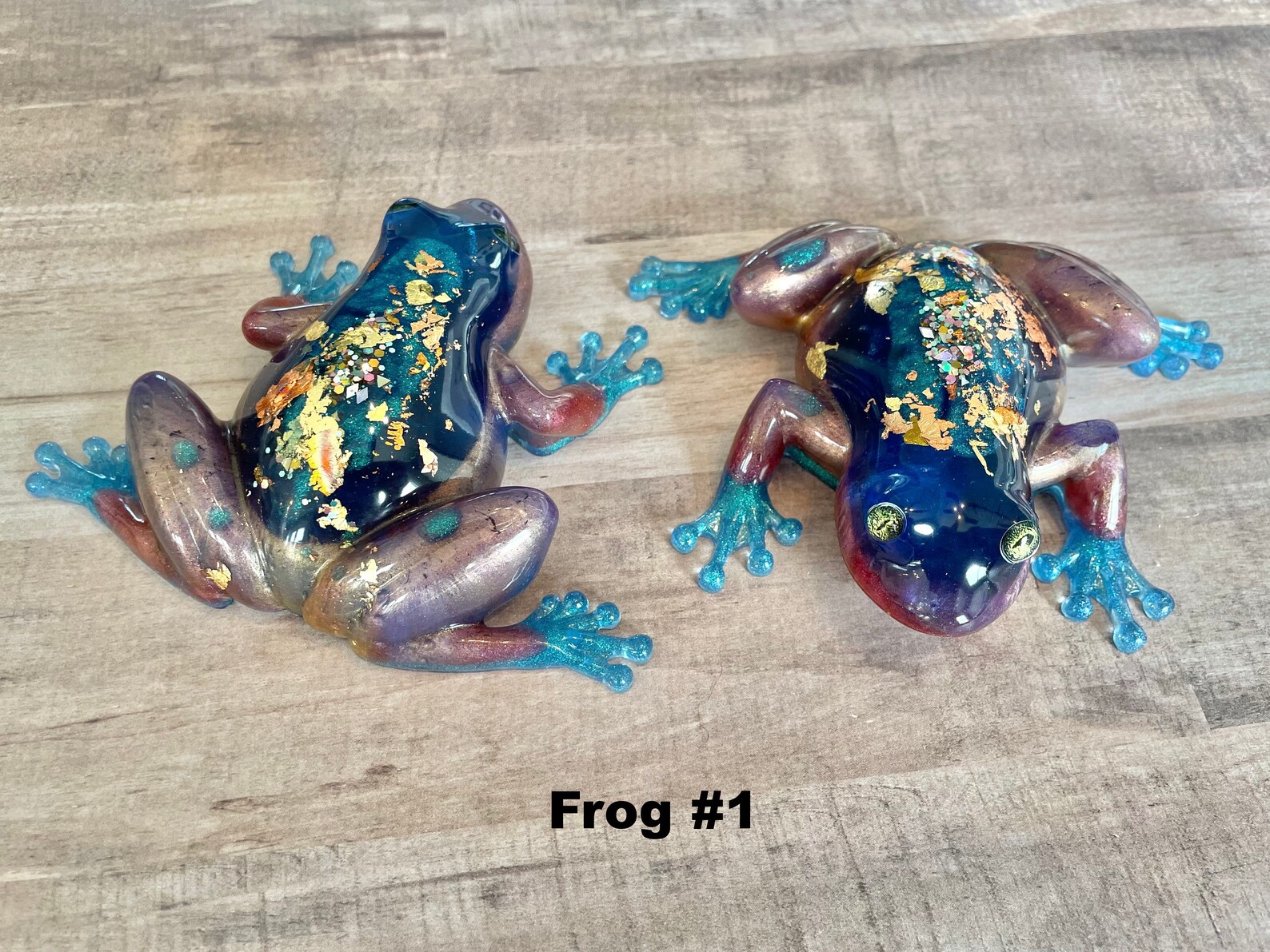 Resin Frogs - Etsy