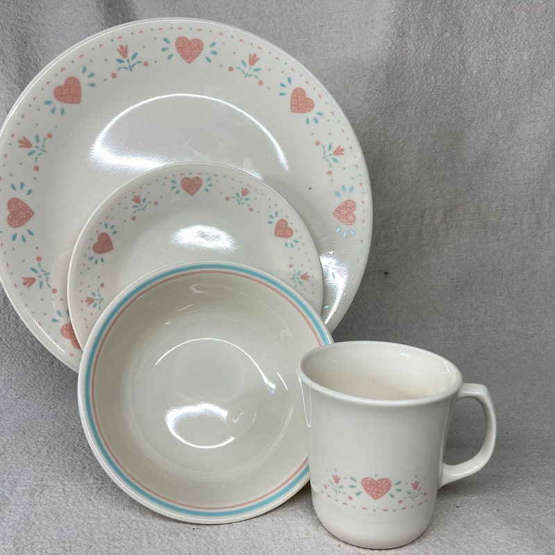 Pink Corelle Mugs - Etsy