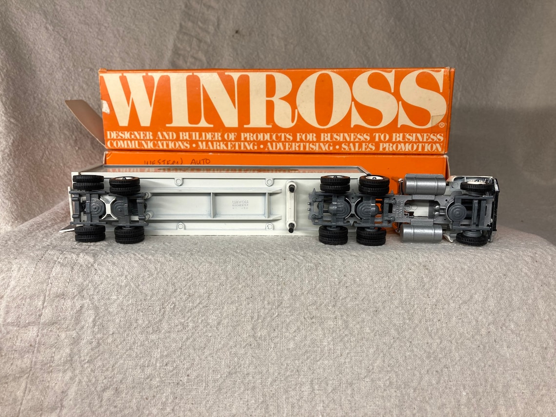 Vintage 1:64 Scale Winross Diecast Trucks Western Auto | Etsy