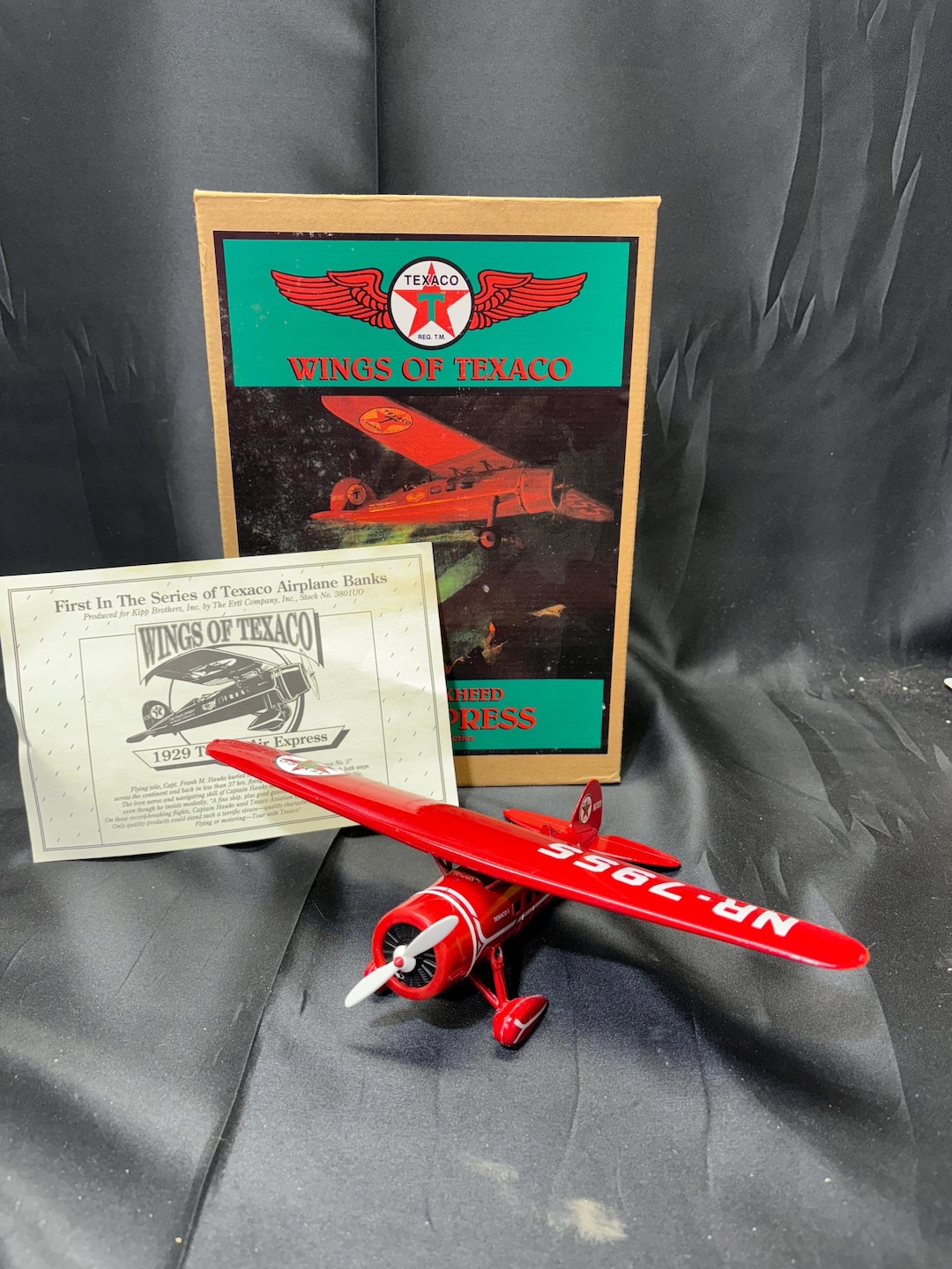 Ertl 1:18 Scale 1929 Lockheed Air Express - Wings of Texaco Coin Bank ...