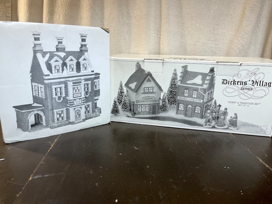 Department 56 Dickens Village Series: Choice of Dursley Manor or Start ...