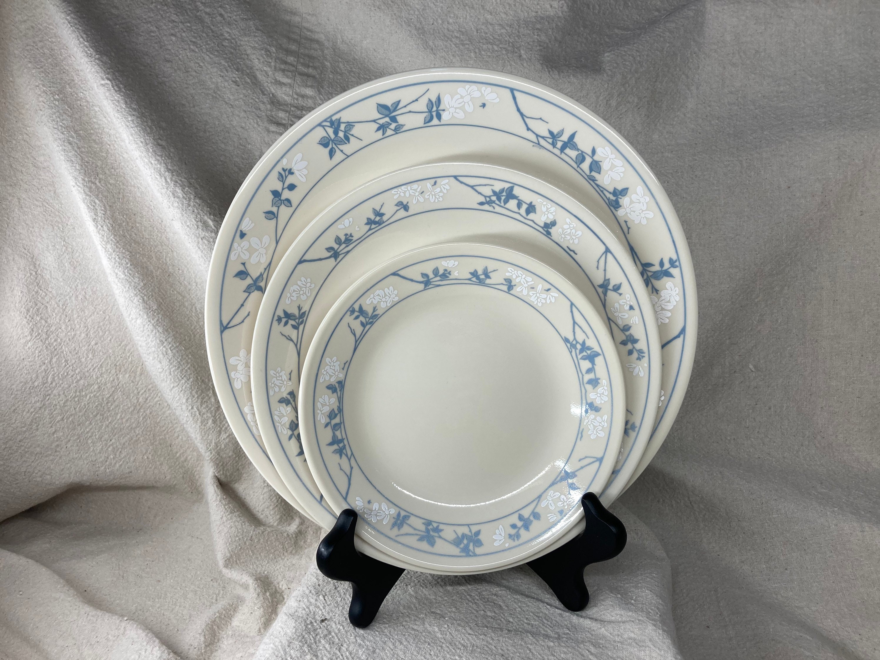 Vintage Corelle First of Spring Dinnerware White Flowers and - Etsy UK