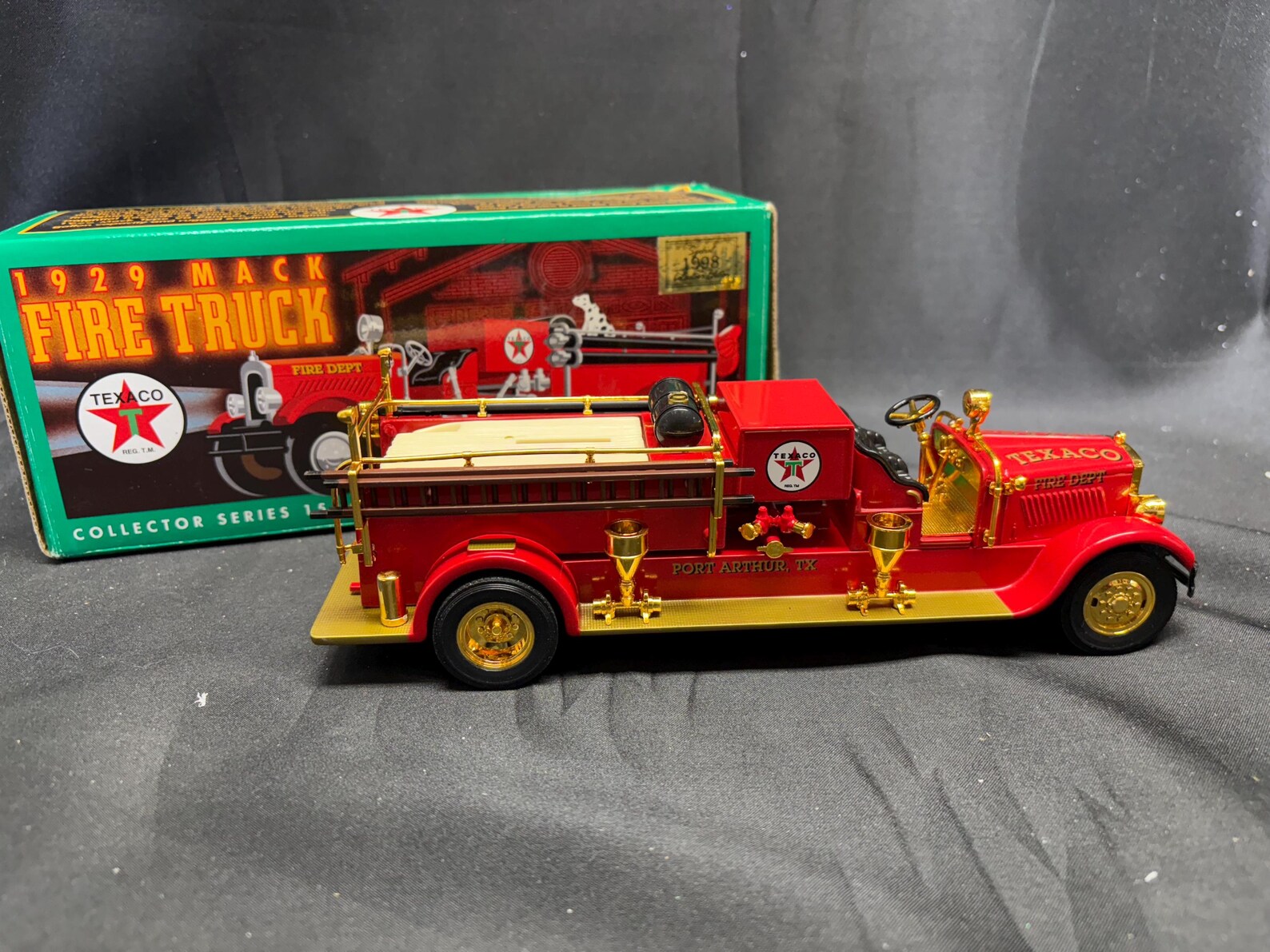Ertl 1929 Texaco Mack Fire Truck Coin Bank | Stock #F415 - Etsy