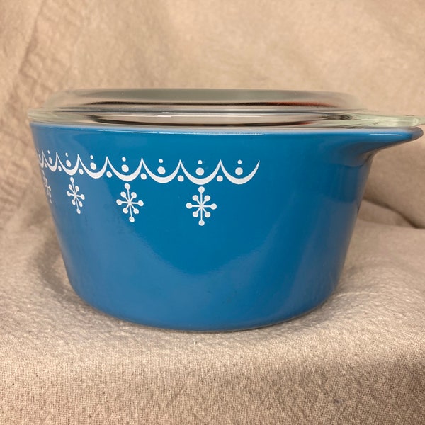 Pyrex Snowflake - Etsy