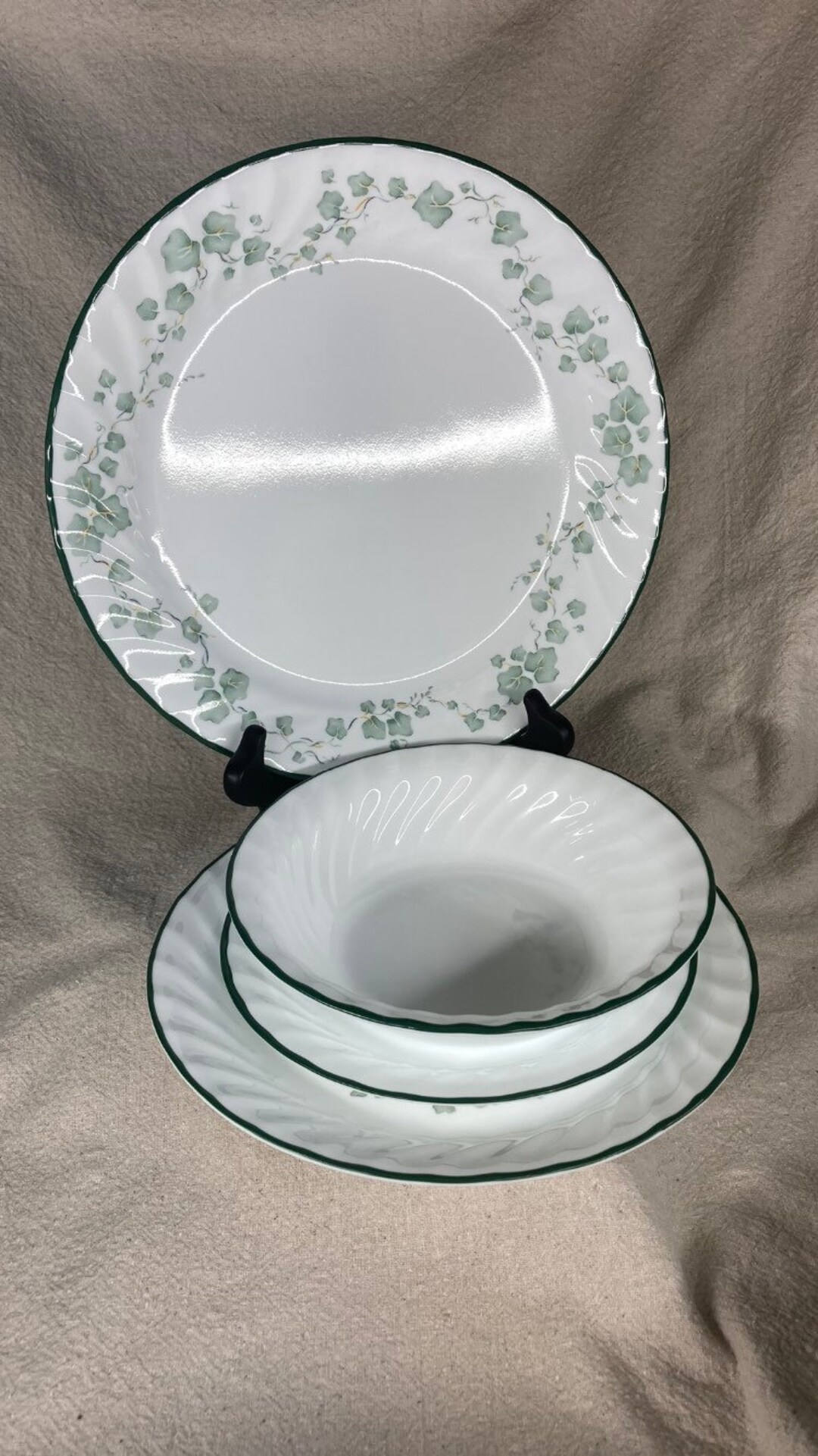 Vintage Corelle Callaway Ivy Plates and Bowls | Corelle - Etsy
