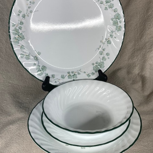 Vintage Corelle Callaway Ivy Plates and Bowls Corelle | Etsy