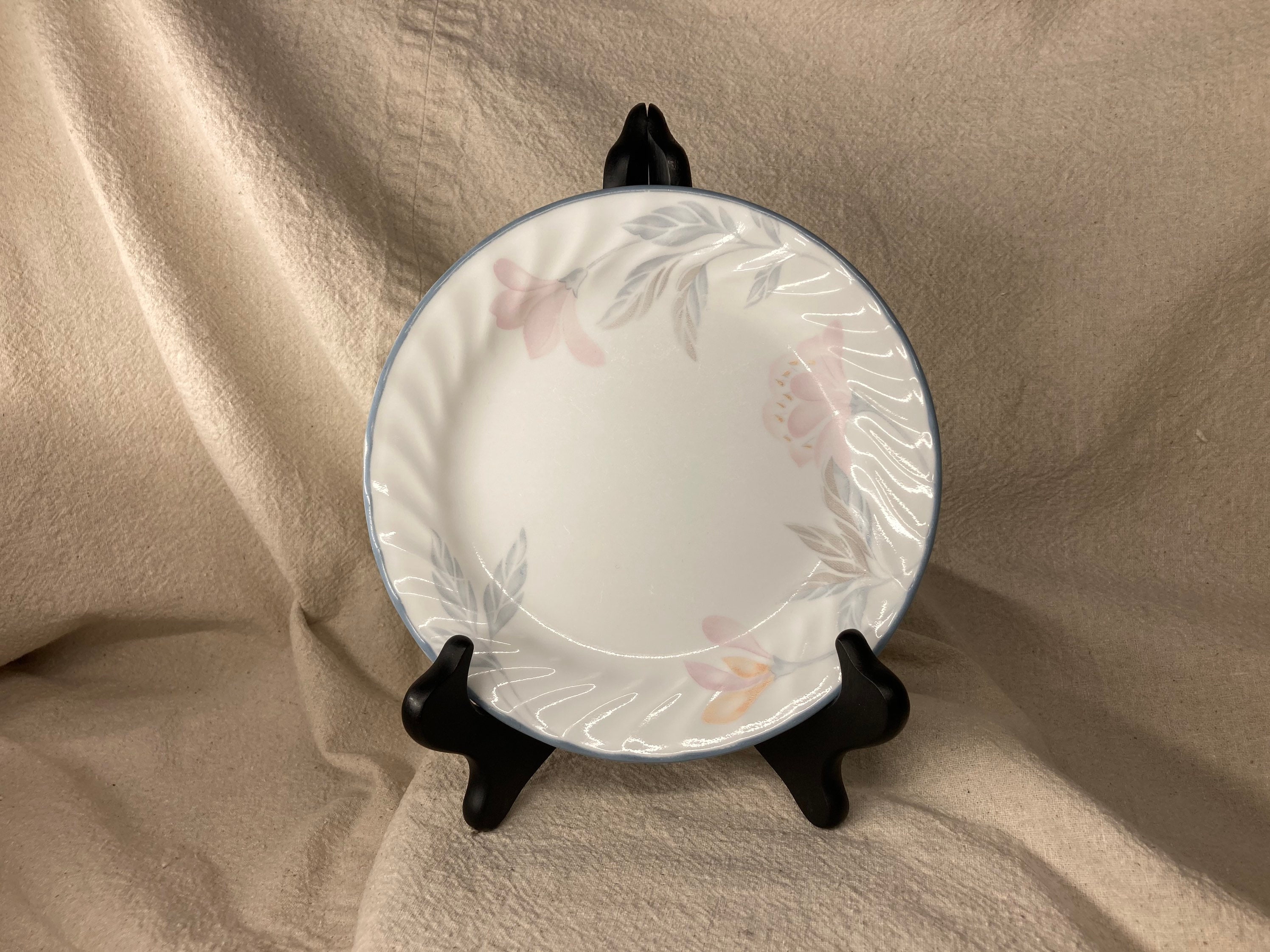 Vintage Corelle Pink Trio Dinnerware Pink Flowers - Etsy