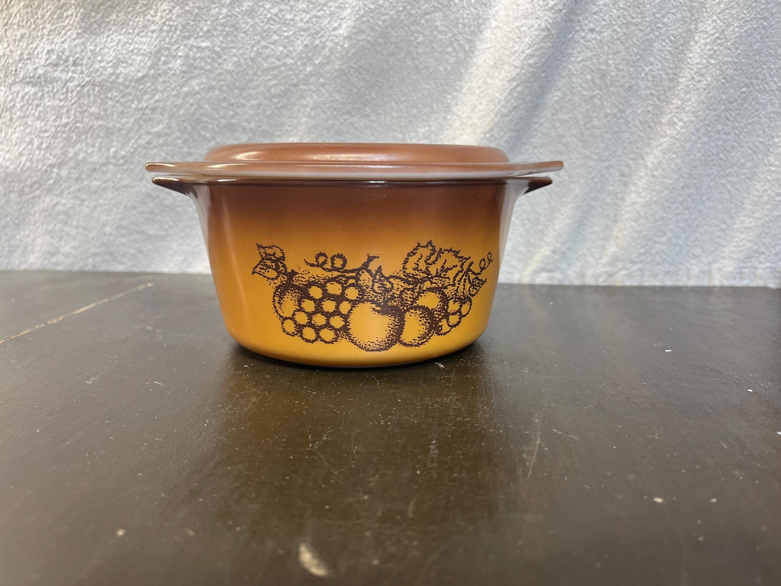 Vintage Pyrex Lidded Old Orchard Casserole | Choose From 473, 474, 475 ...