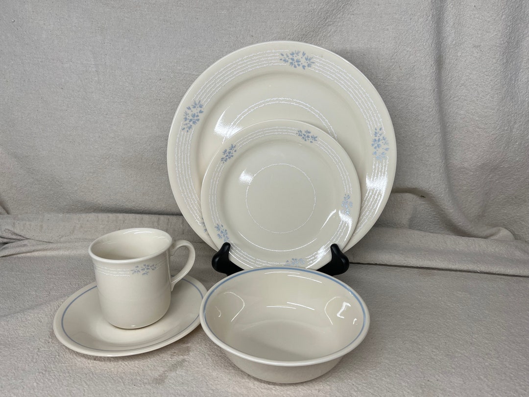 Vintage Corelle Lace Bouquet Dinnerware | Corelle - Etsy