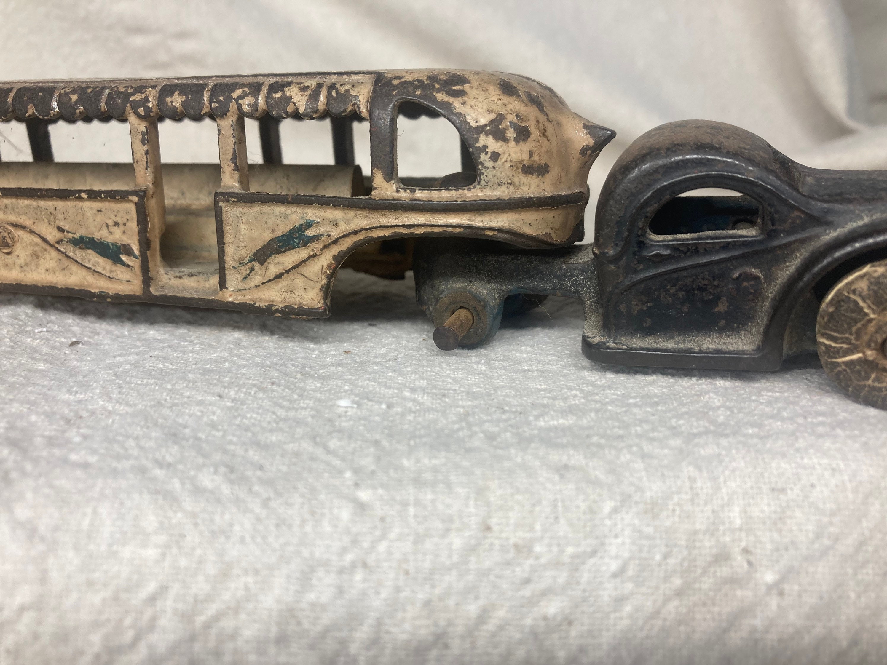 Vintage Arcade Cast Iron Greyhound Lines Bus GMC 1934 - Etsy