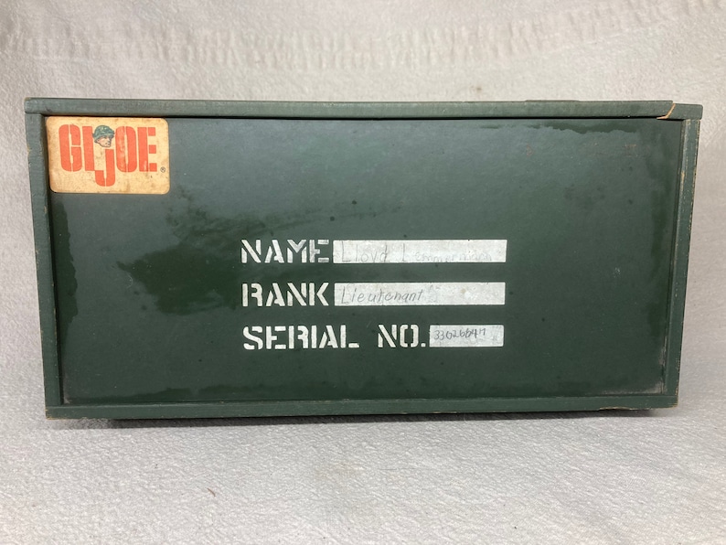 Vintage 1964 GI Joe Footlocker Choice of Lockers Hasbro - Etsy