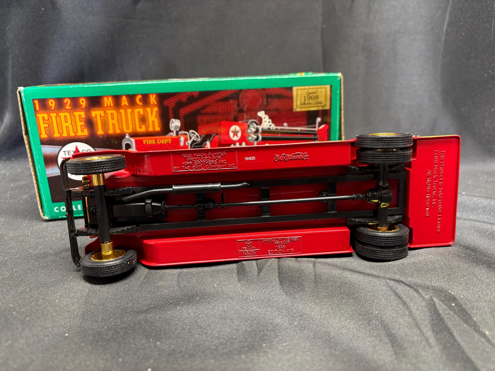 Ertl 1929 Texaco Mack Fire Truck Coin Bank | Stock #F415 - Etsy