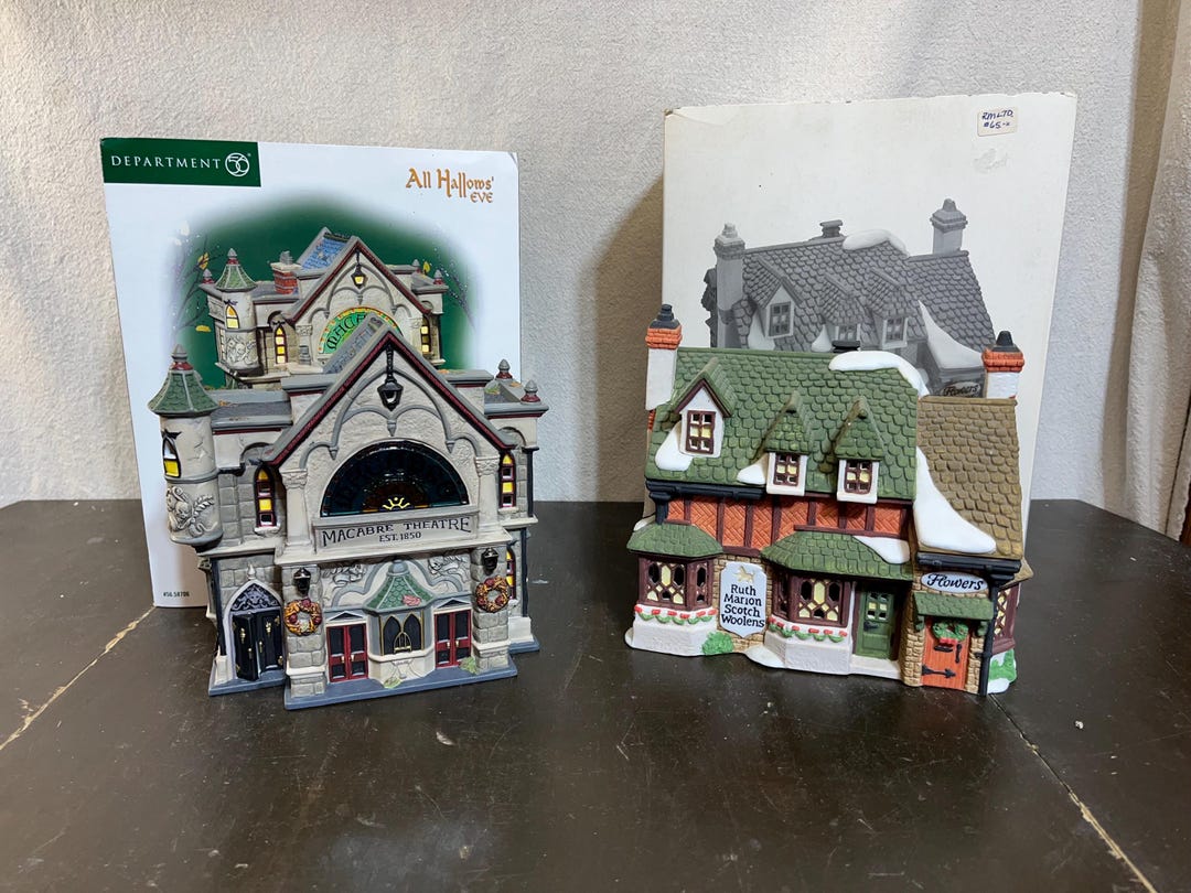 Department 56 Dickens Village Series | Choose From Macabre Theatre or ...