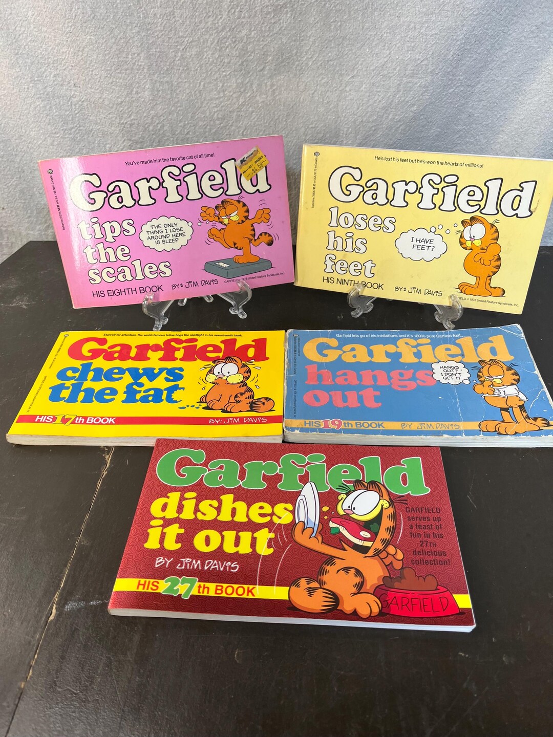 Garfield Comic Strip Books | Choose From 8th, 9th, 17th, 19th or 27th ...