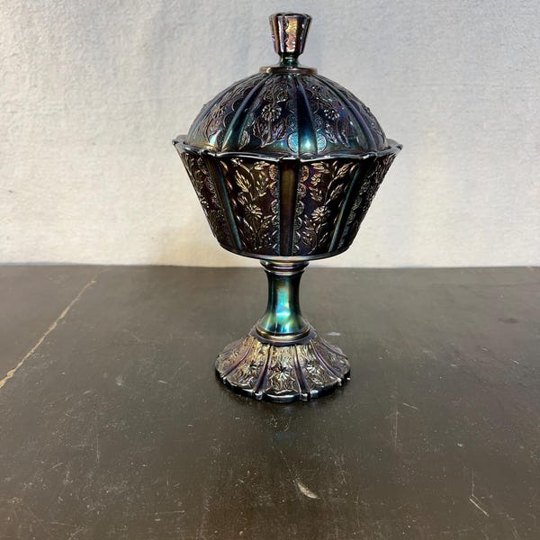 Fenton Candy Dish - Etsy