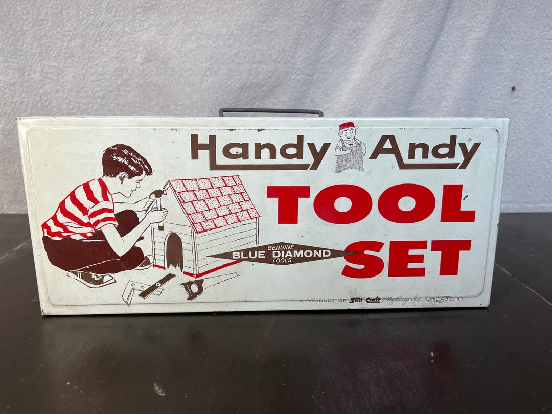 Handy Andy Tool Set | Genuine Blue Diamond Tools | Tool Box Only - Etsy