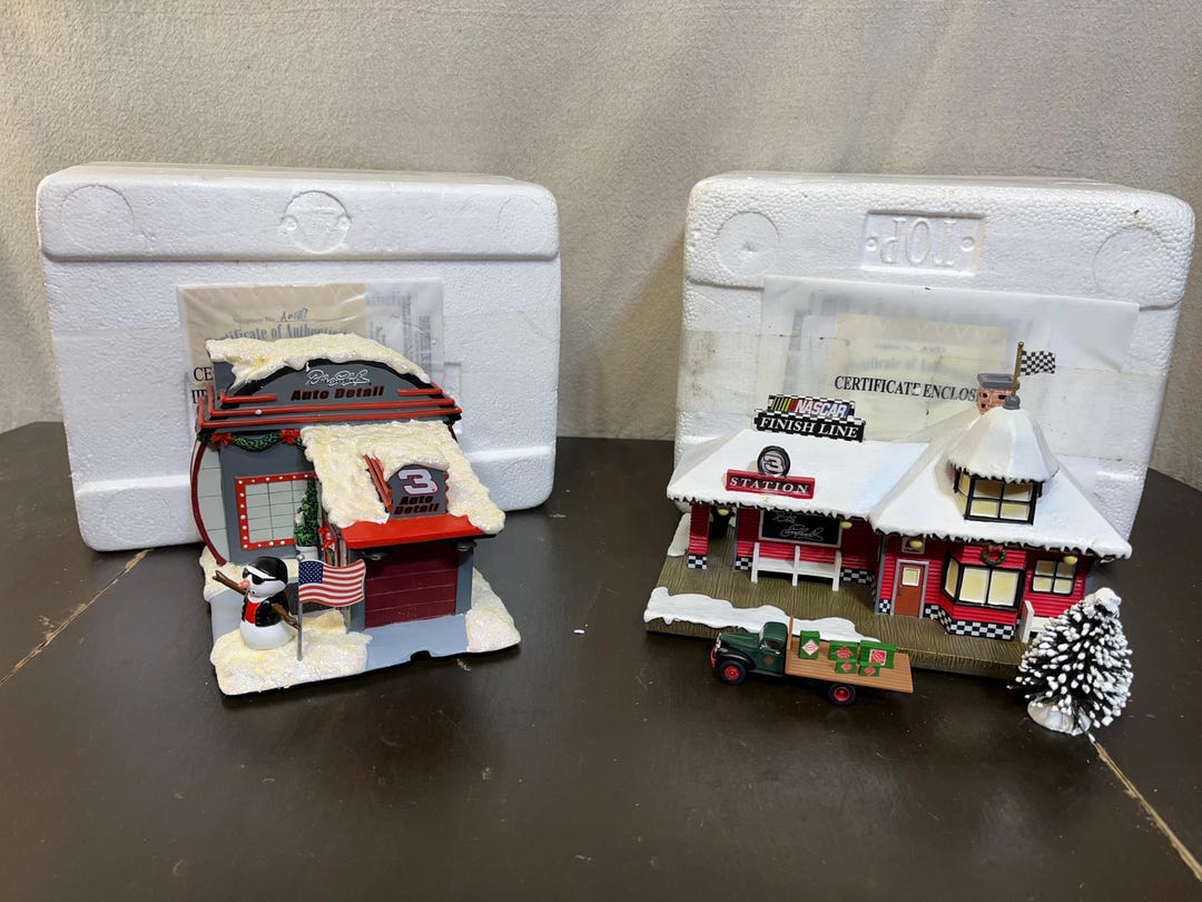 Hawthorne Village | Dale Earnhardt Christmas Village Collection ...