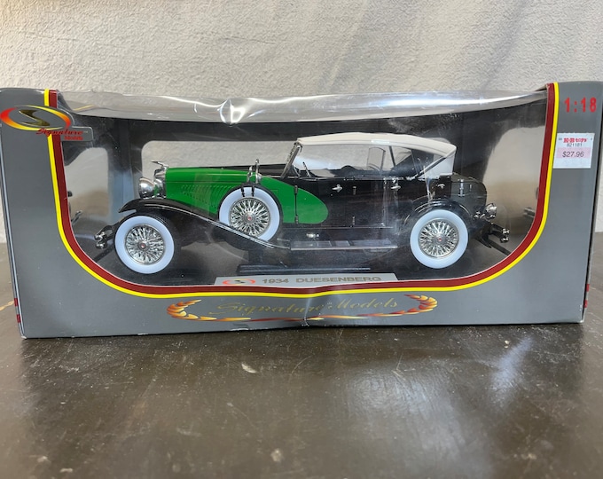 Signature Models 1:18 Scale 1934 Duesenberg | Die-cast Model Car ...