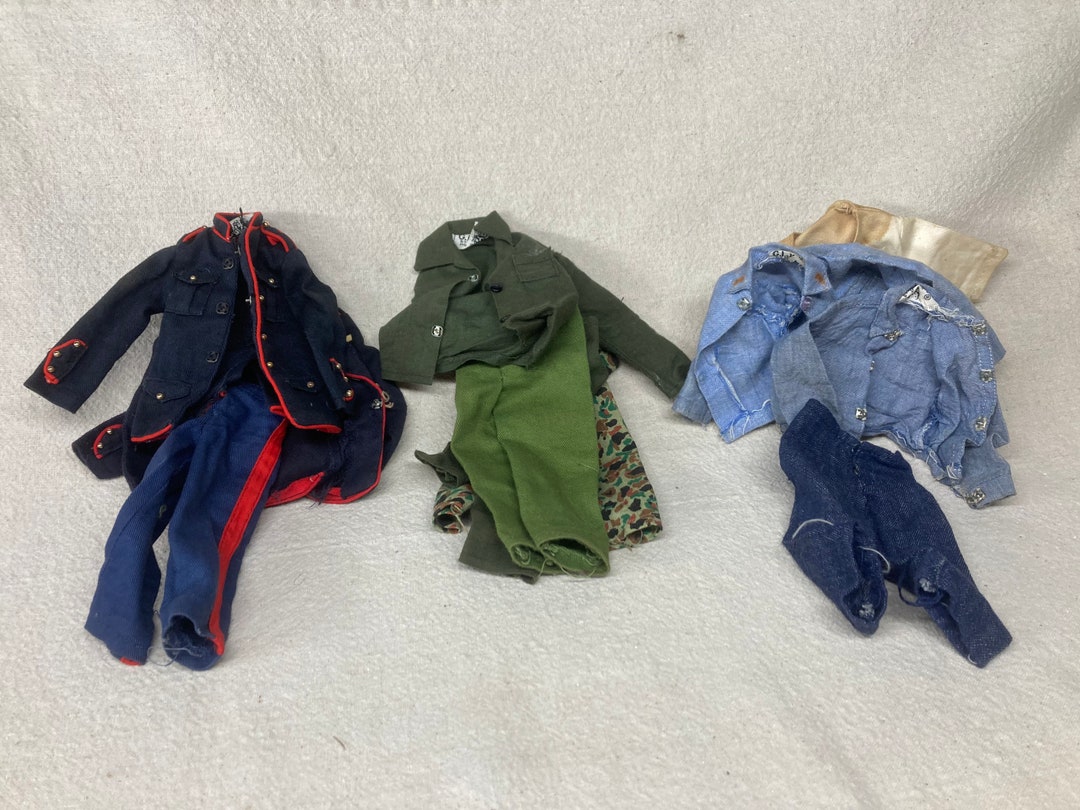Vintage 1960's GI Joe Doll Clothes Choose From 3 Different Lots Hasbro ...